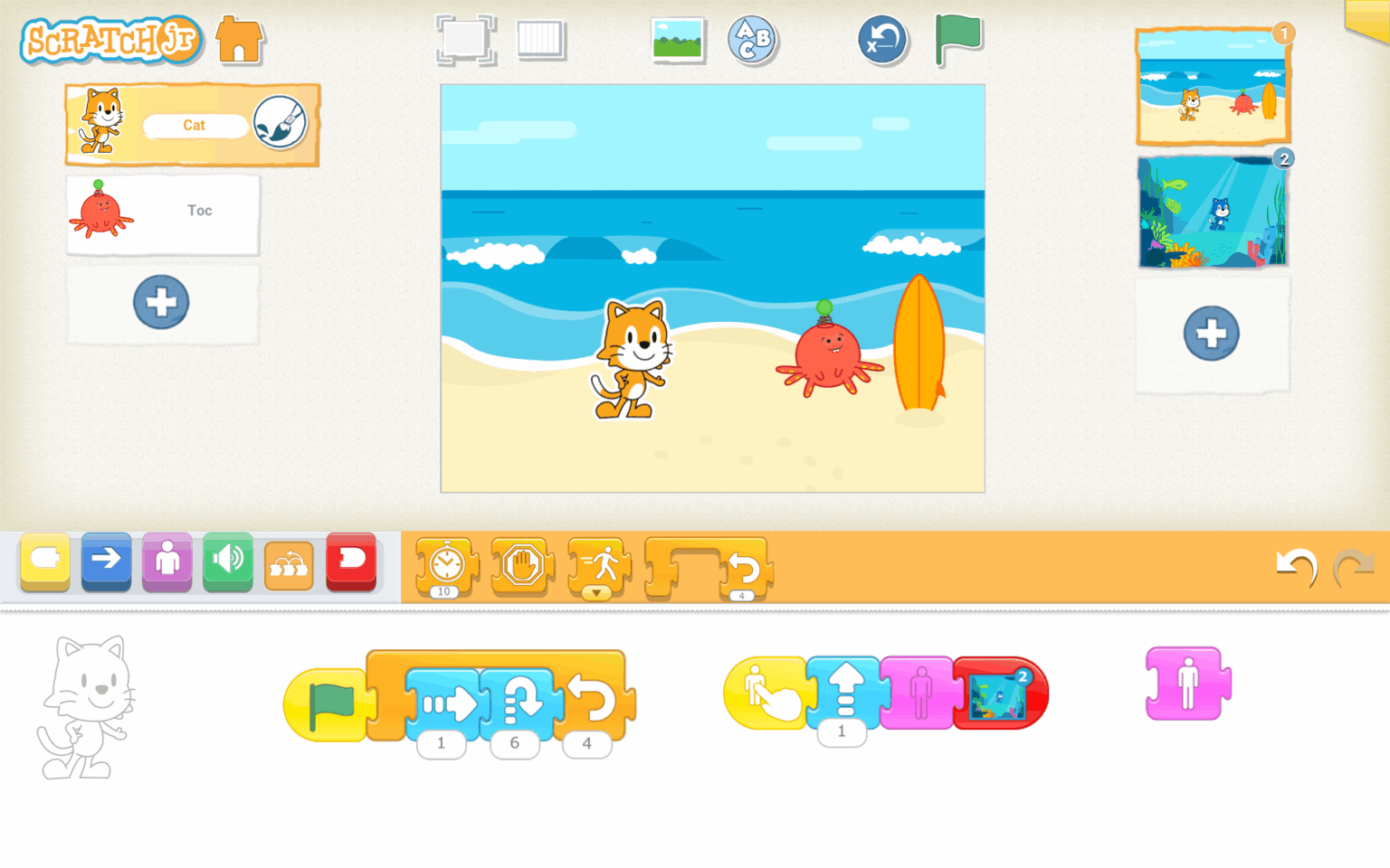SCRATCH Jr: coding creativo visuale per i più piccoli - Dream Puzzle